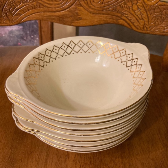 The Edwin M. Knowles China Co. | Other | Vintage Hostess Shape Bowls ...